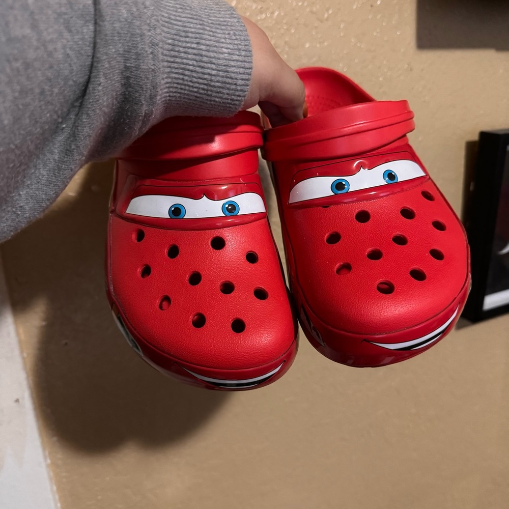 Crocs Lightning Mcqueen Light Up Shoes - Gem